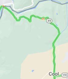 Overnight closures on State Route 49 between Cool, American River ...