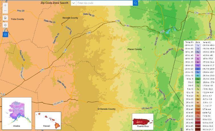 Hardiness Map By Zip Code How To Figure Out Your Zone The Fabulous
